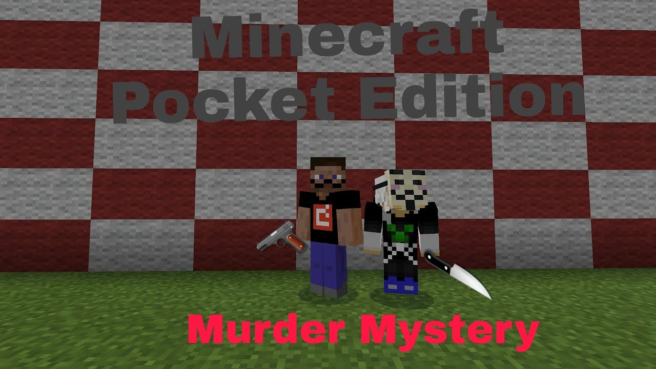 MCPE Gameplay: Murder Mystery - YouTube