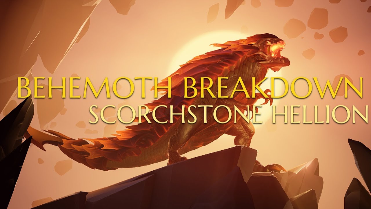 Dauntless Behemoth Breakdown: Scorchstone Hellion - YouTube