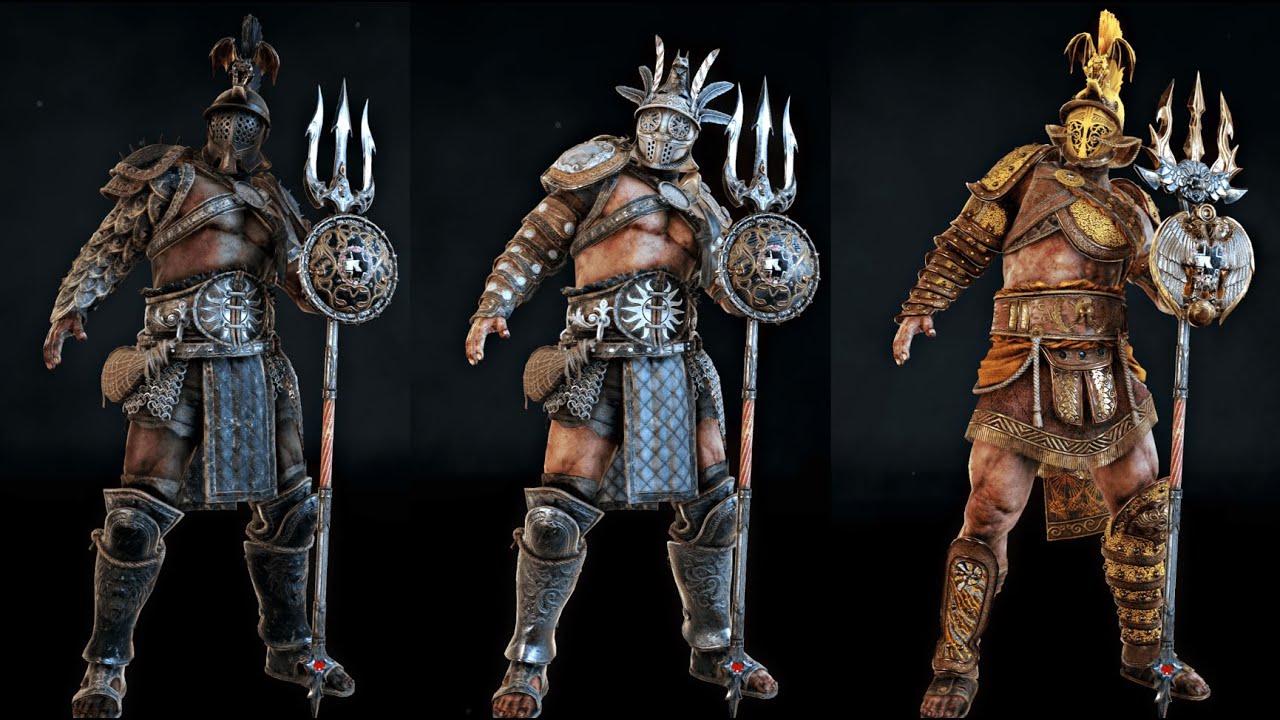For Honor || My OC Gladiator Fashion Designs - YouTube