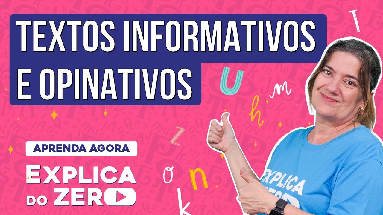 TEXTOS INFORMATIVOS E OPINATIVOS: como interpretar | Português ...