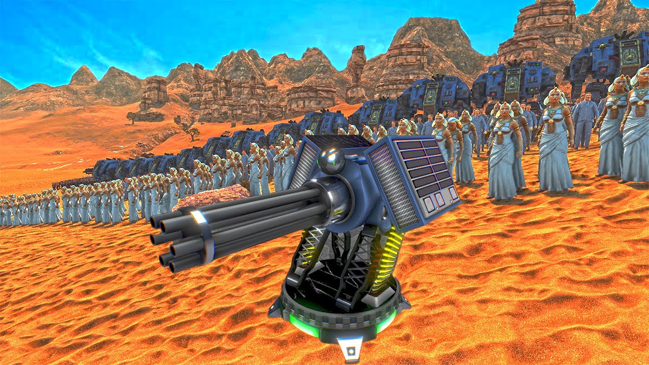 Retro Turret, Dreadnought & RAMBO vs 3.4 Million Predator, Slaanesh ...