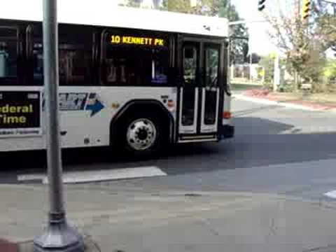 An DART Gillig bus in delaware - YouTube