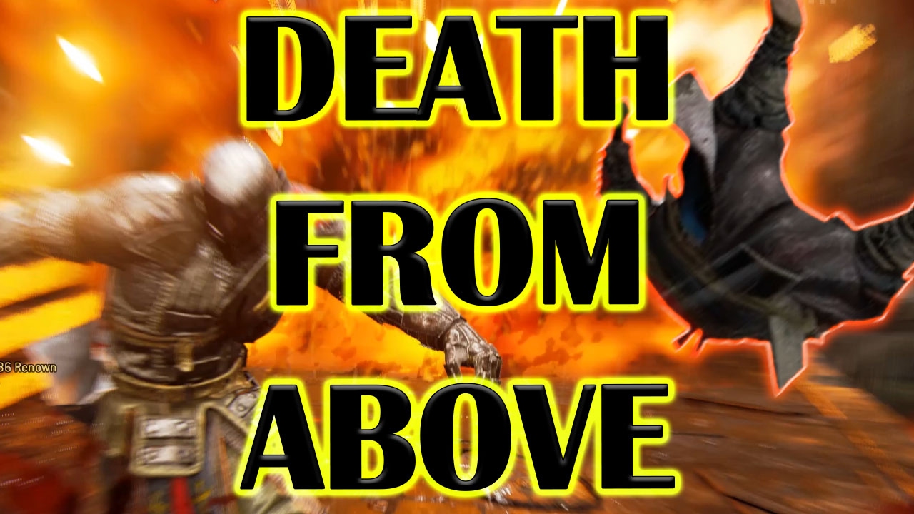 For Honor - DEATH FROM ABOVE Elimination - High Level Warden - YouTube