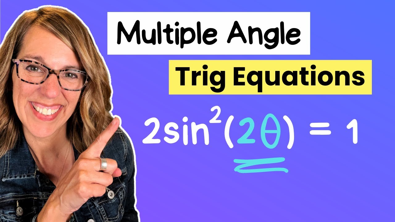Solving Trig Equations: Multiple Angles Made Easy! - YouTube