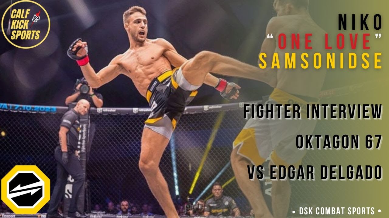 Niko Samsonidse Interview - OKTAGON 67 vs Edgar Delgado - YouTube