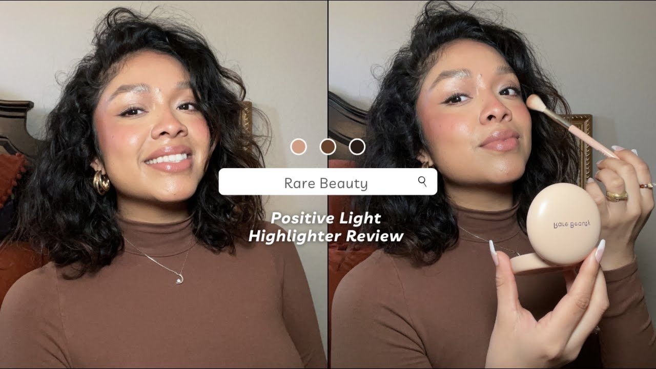 Rare Beauty Positive Light Silky Touch Highlight Review - YouTube