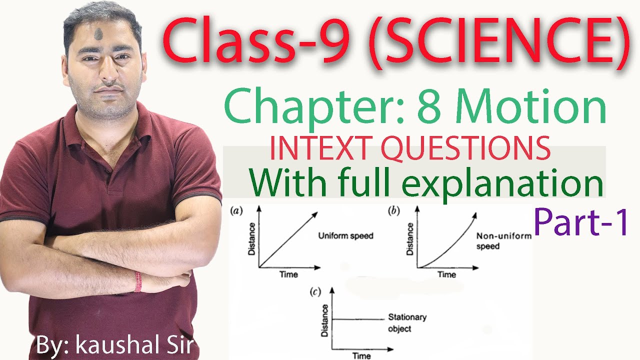 motion class 9th chapter intext question part 1 | motion chapter ...