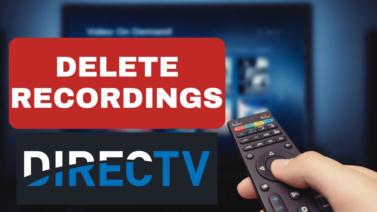 How to delete recordings on directv stream-2025 l SM Tech - YouTube
