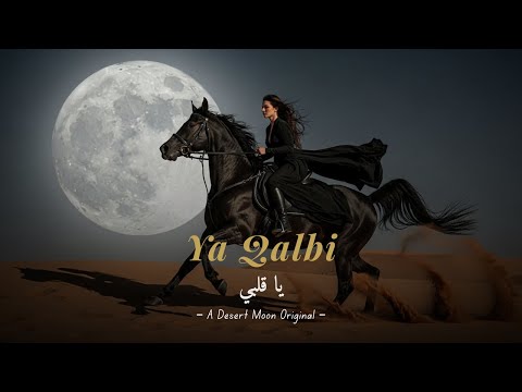 Ya Qalbi (يا قلبي) | Arabic Deep House Fusion | Female Vocal | Desert Moon | 2025