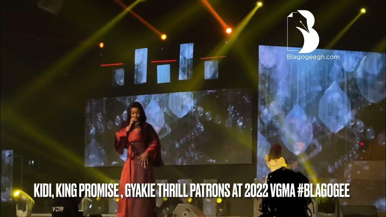 Gyakie, Kidi, King Promise performance at VGMA 2022 - YouTube