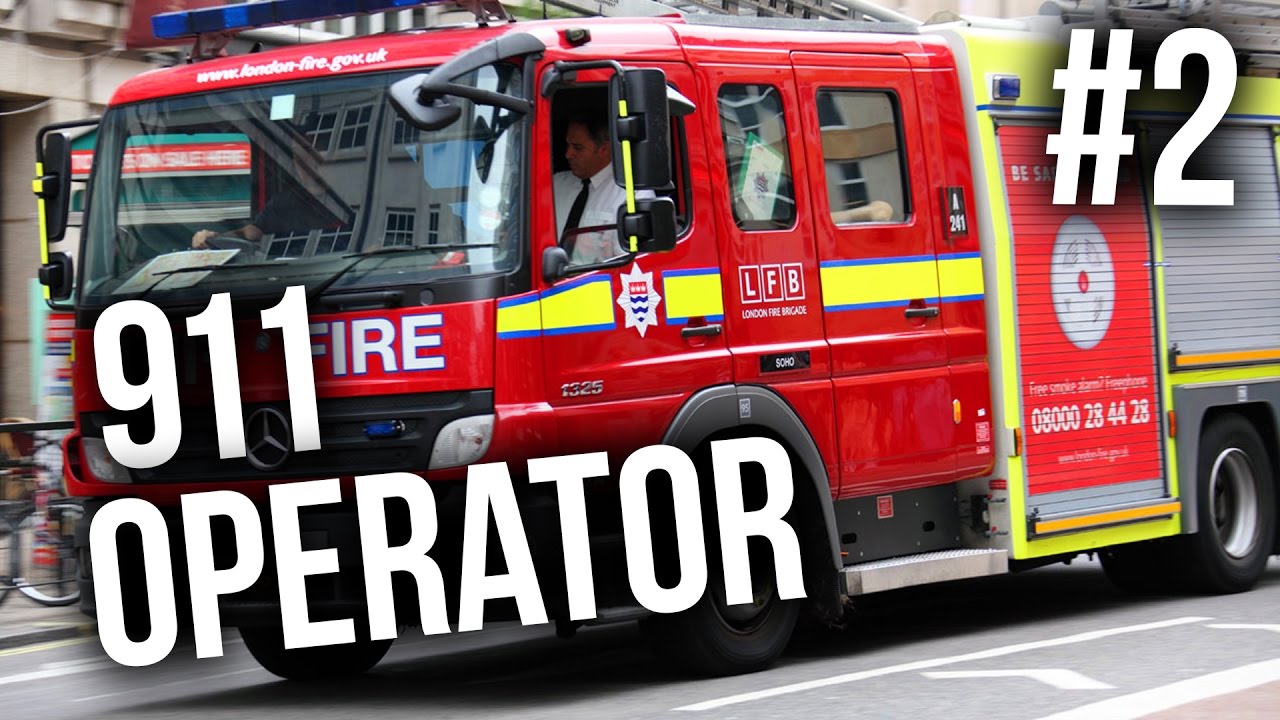 911 OPERATOR SIMULATOR Walkthrough Part 2 "DID YOU SEE WHO STARTED THE ...