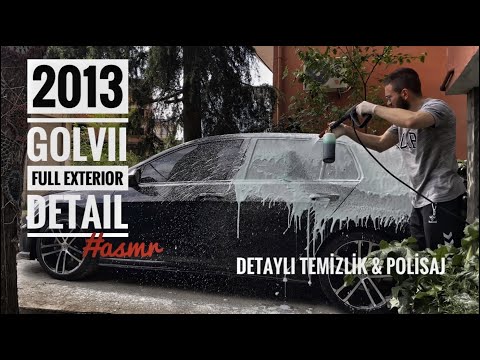 2013 VW Golf VII Detaylı Temizlik ve Polisaj / Full Exterior Detail  #asmr