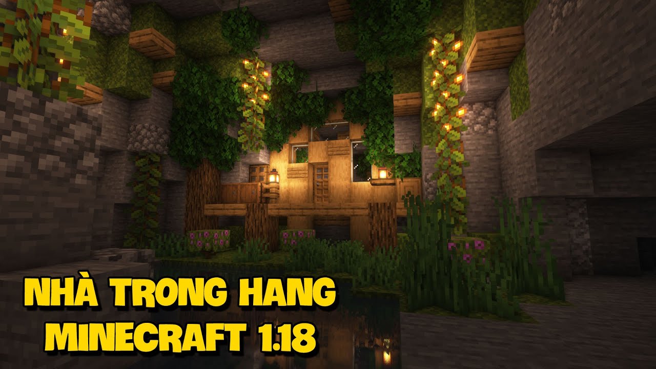 Ngôi Nhà Trong Hang - Minecraft Sinh Tồn 1.18 - YouTube