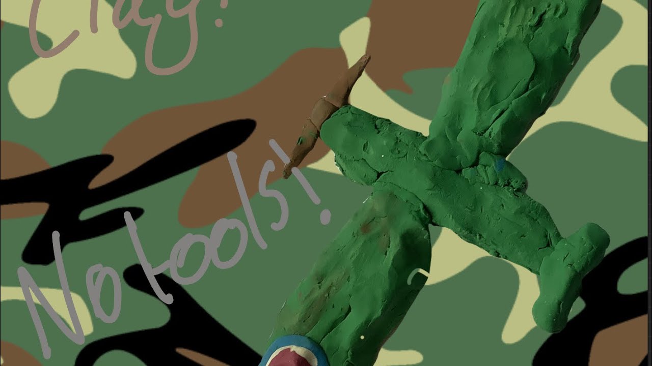 How to make a clay spitfire with no tools// YODA! ( watch video to find ...