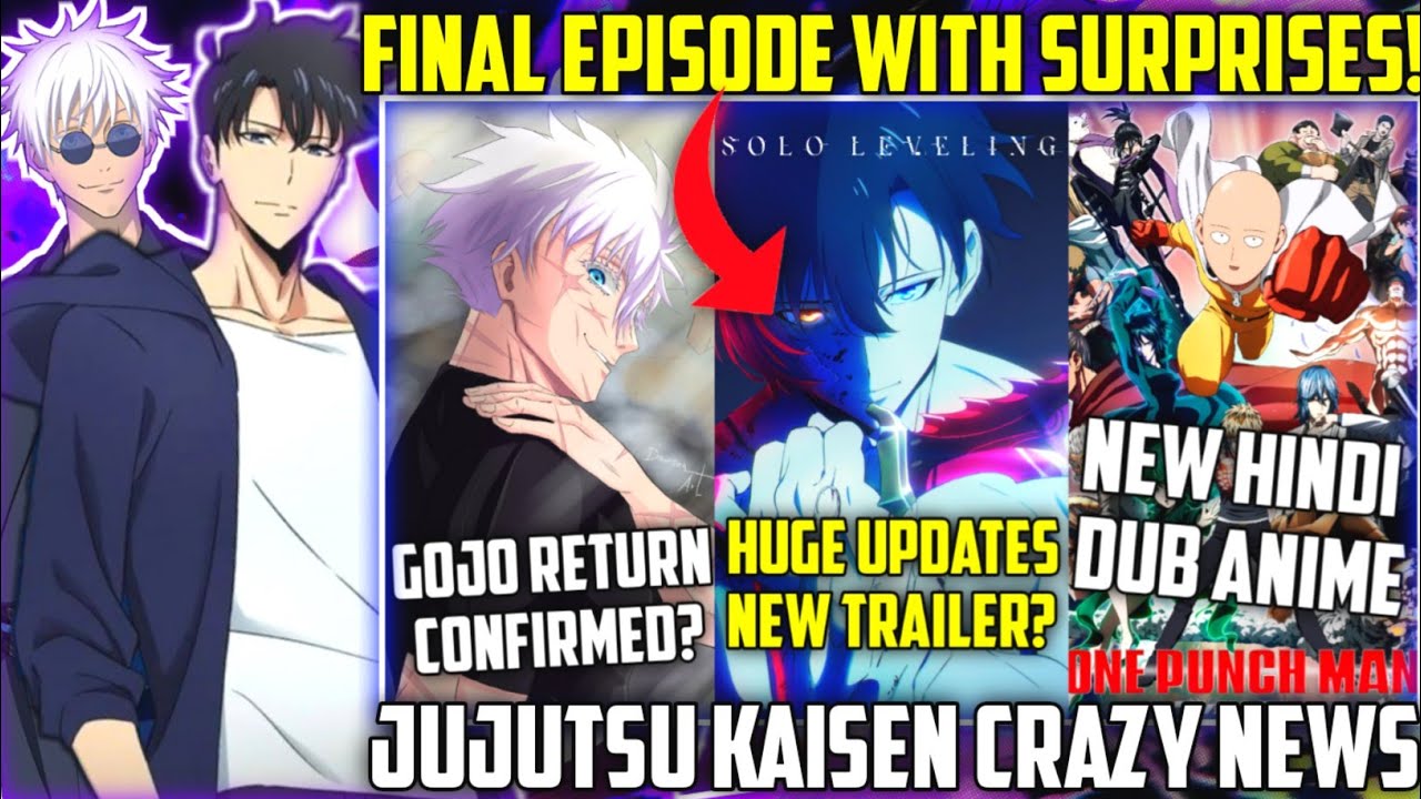 Solo Leveling Final Episode With Big Surprises (Cour 2) | Gojo Return ...