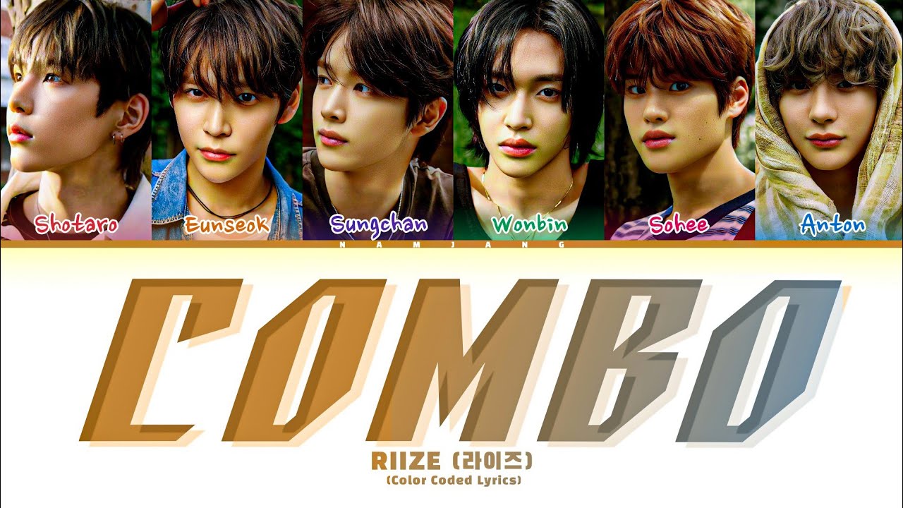 RIIZE "Combo" (라이즈 "Combo" 가사) Lyrics (Color Coded Lyrics) - YouTube
