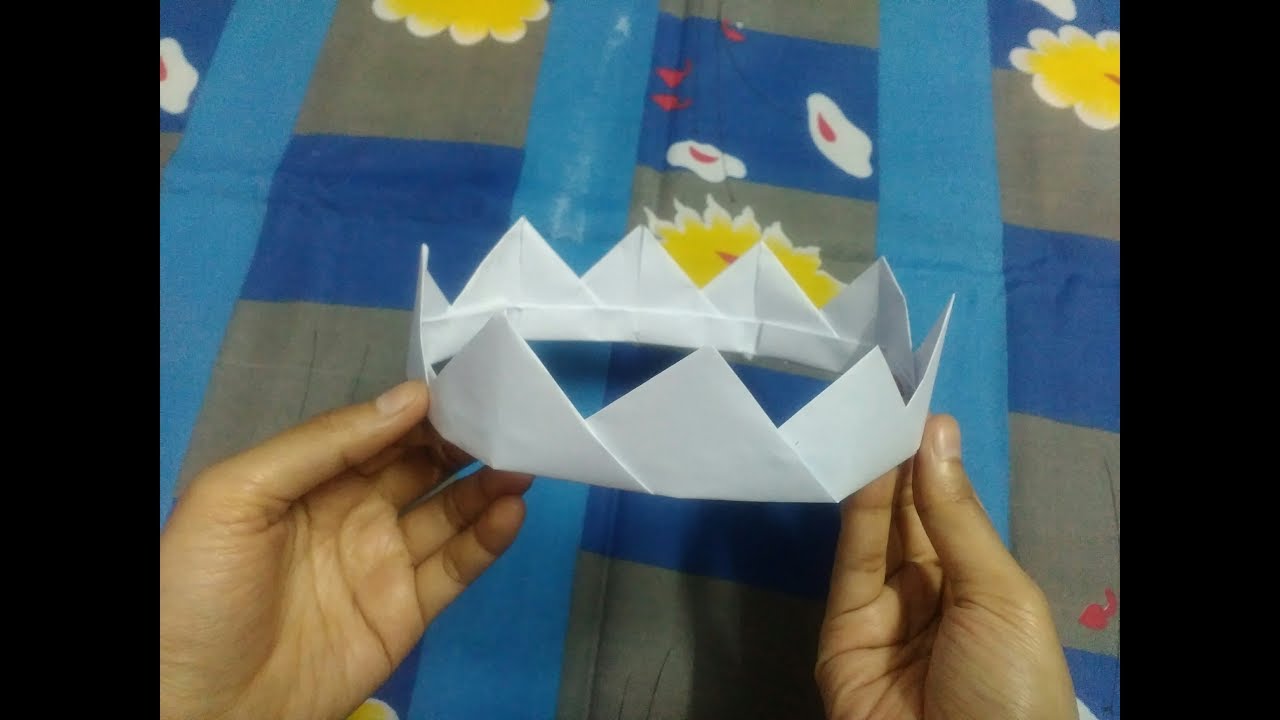 How To Make A king Crown 👑 In Super Easy Way - YouTube