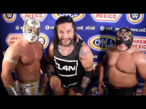 CMLL - CARÍSTICO, CIBER THE MAIN MAN Y EL VALIENTE - EN CALIENTE - 16 ...