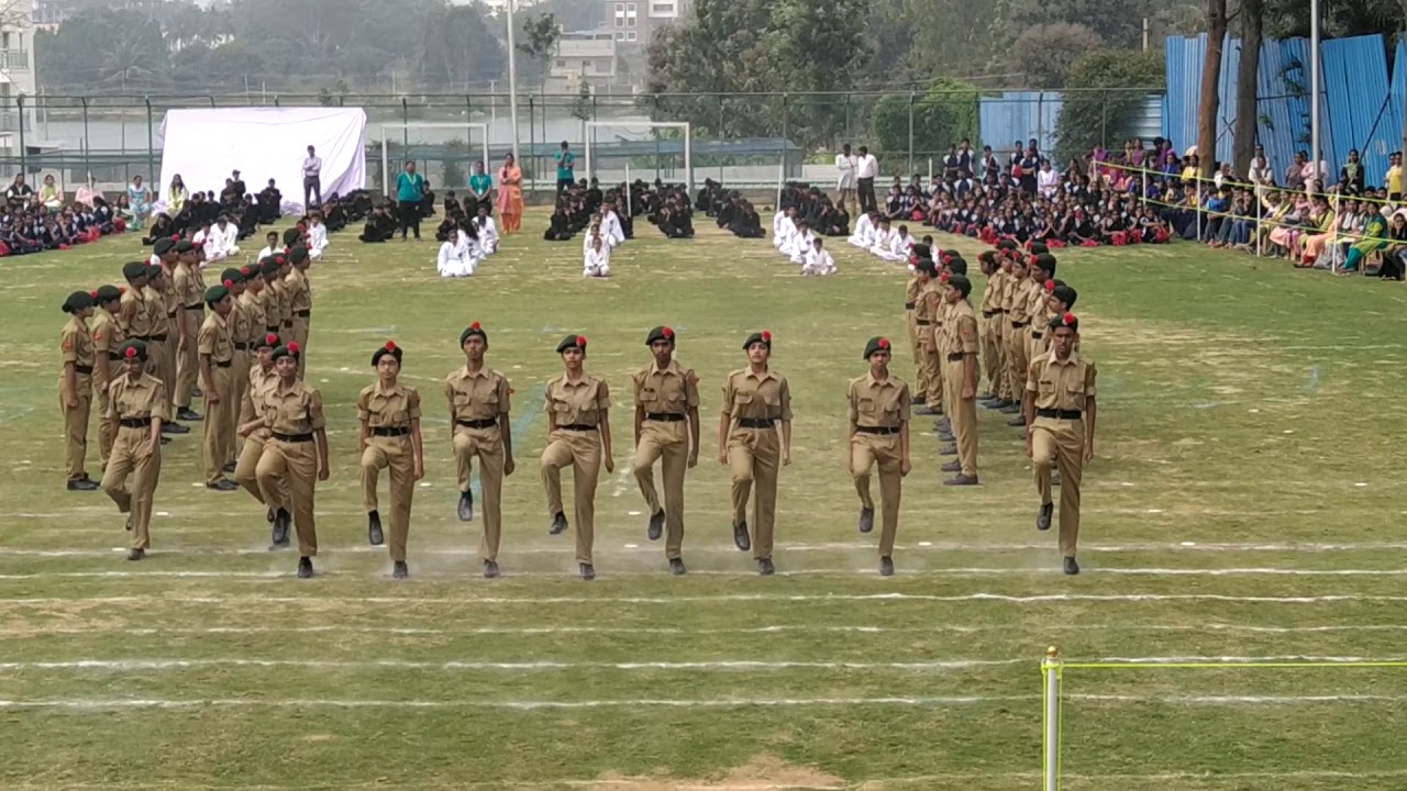 Svmschool Ncc students parade video - YouTube