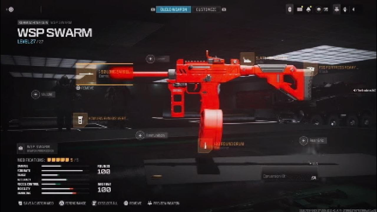 New best WSP Swarm class on COD MW3! - YouTube