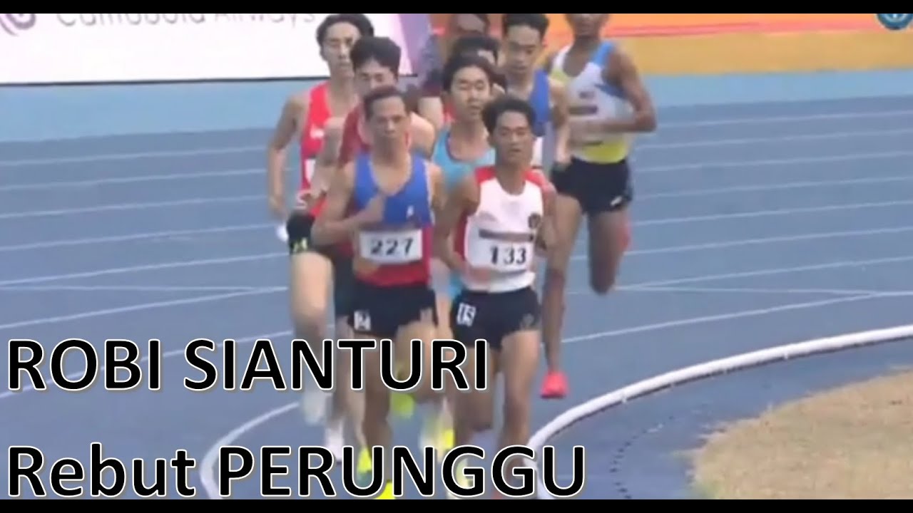 Debut Sea Games Robi Sianturi Raih Perunggu 5000 M - YouTube
