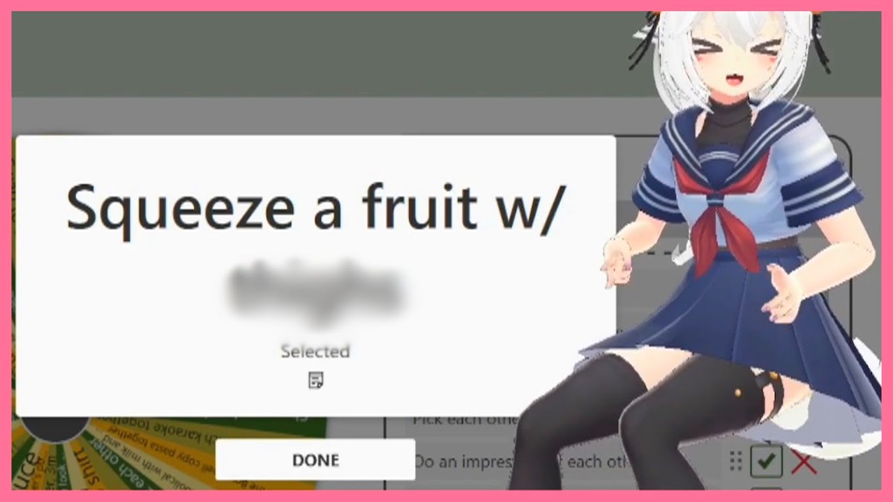 Filian and Numi Squeeze a fruit with their... - YouTube