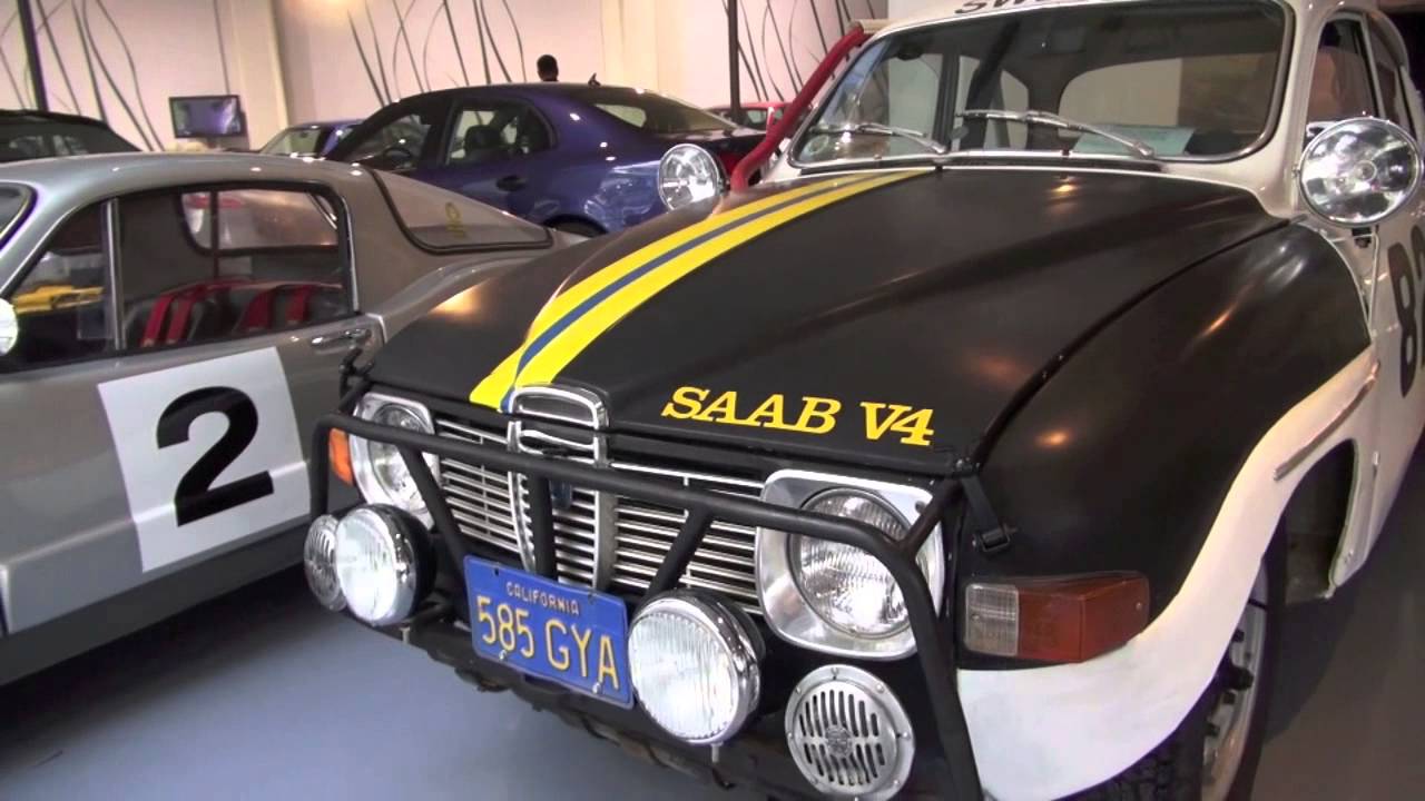 The SAAB rally cars at SAAB Car Museum - YouTube