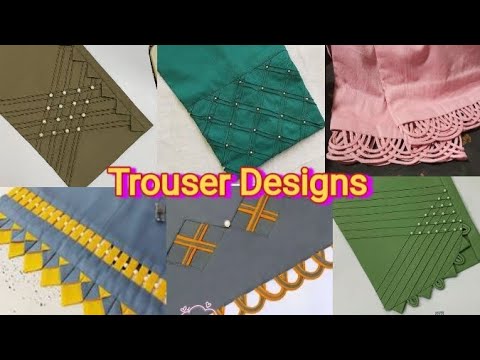 30 Most Beautiful Trouser Designs | Trending Trouser Design - YouTube