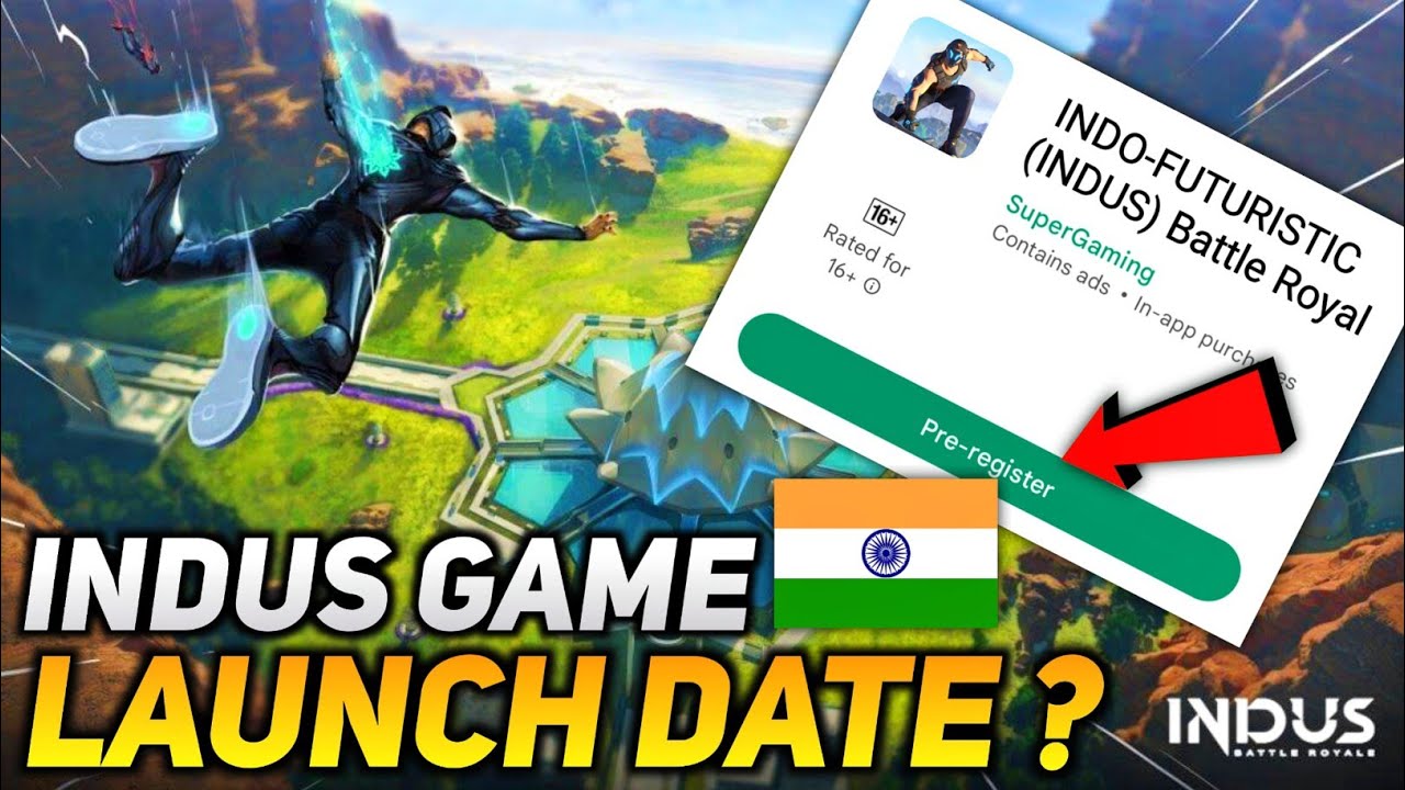 INDUS Battle Royale New Indian Game Launch Date & All Updates - YouTube