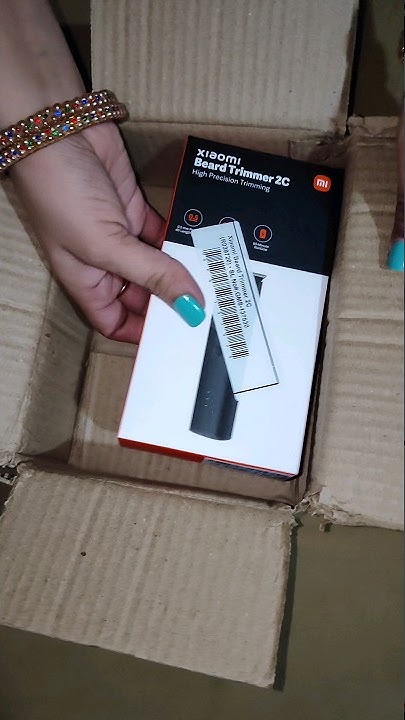 Xiaomi beard trimmer 2C #trimmer #unboxing #viralshorts - YouTube