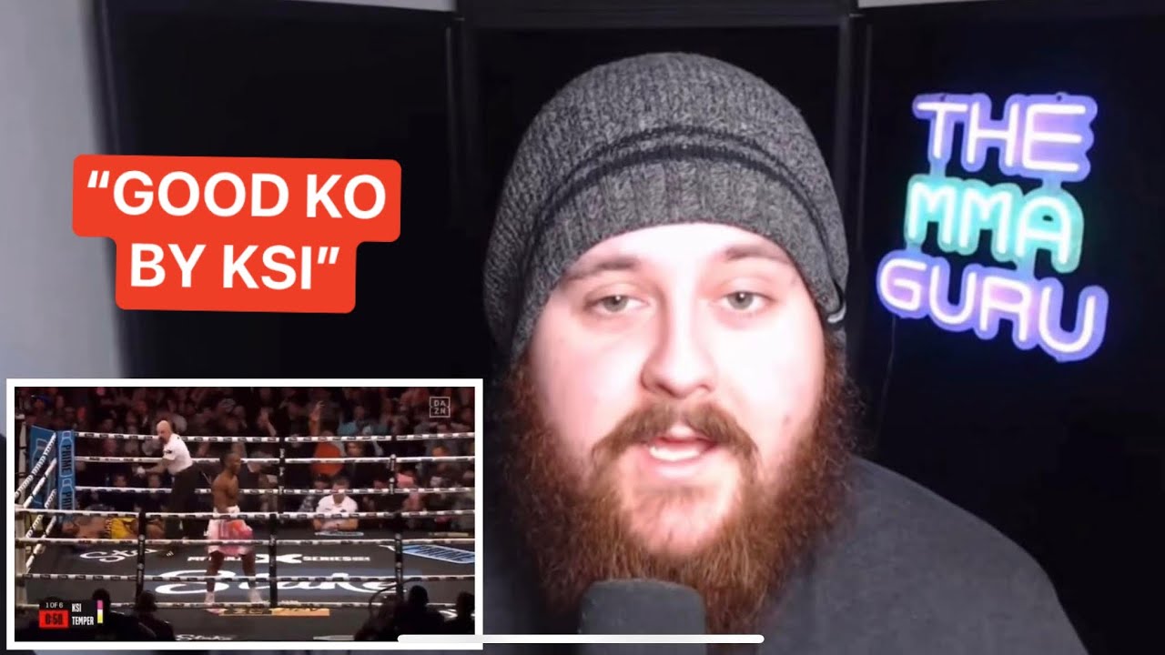 THE MMA GURU REACTS TO KSI KNOCKING OUT FAZE TEMPER IN ROUND 1! - YouTube