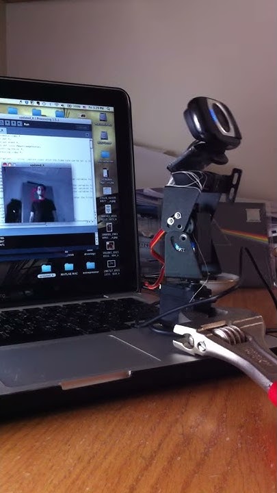 Face Tracking using Arduino, processing and OpenCV - YouTube