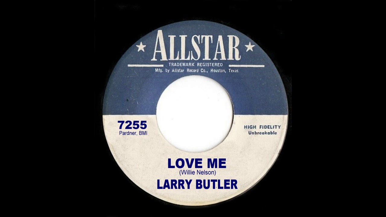 Larry Butler - Love Me (1962) - YouTube