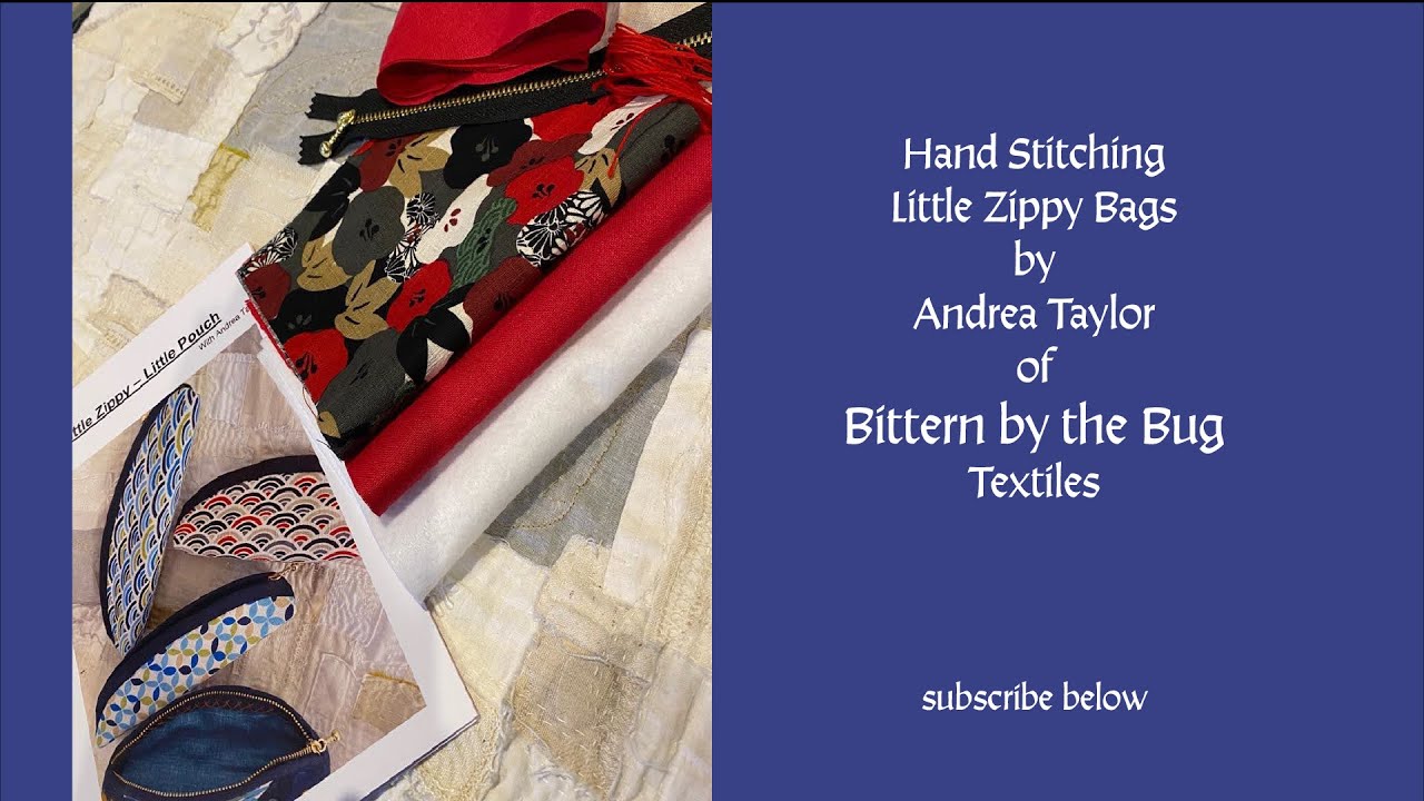 Bittern by the Bug - Little Zippy Bag Tutorial - YouTube