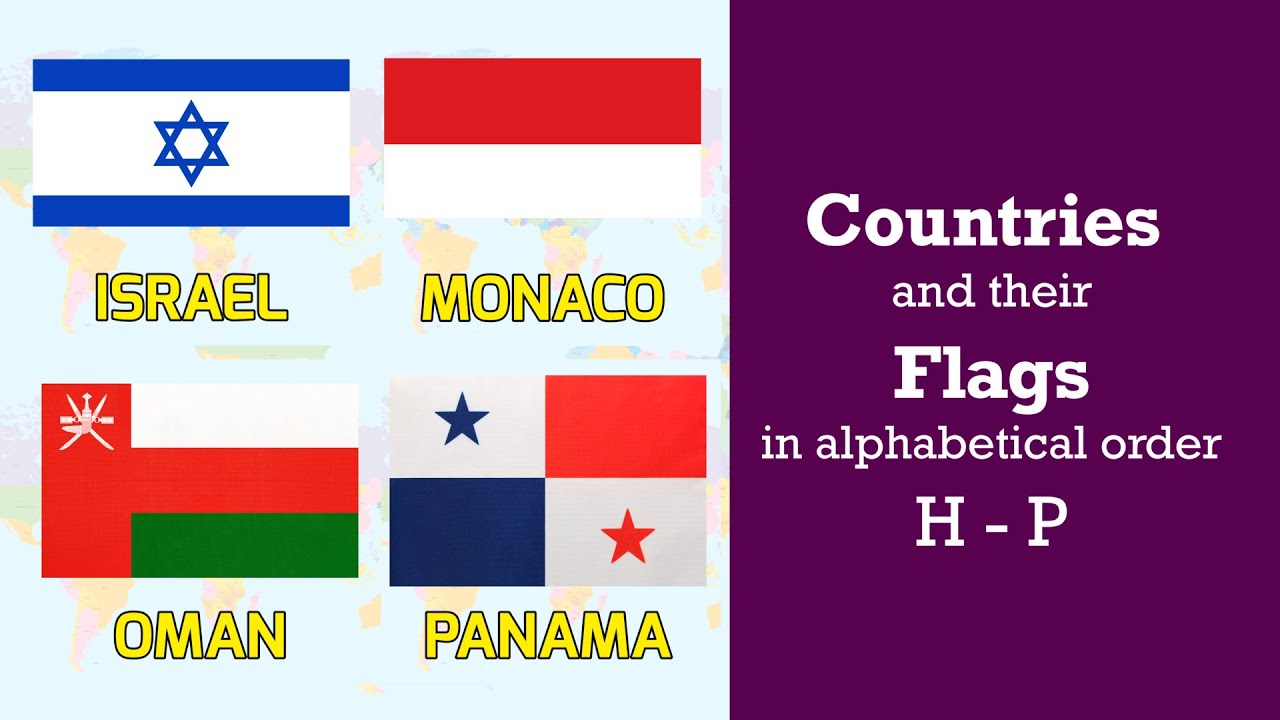 Flags of the world for Kids H-P | Countries and their Flags | National ...
