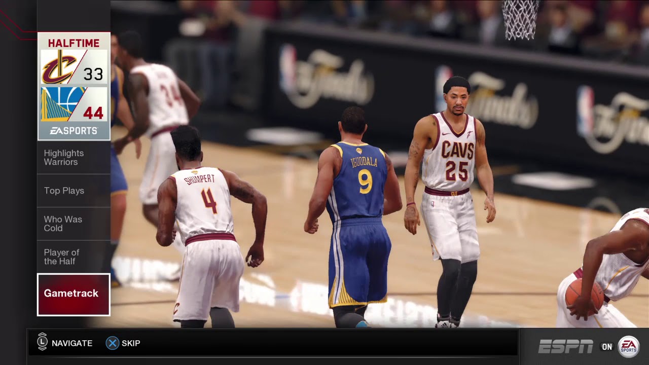 NBA LIVE 18 Halftime report - YouTube