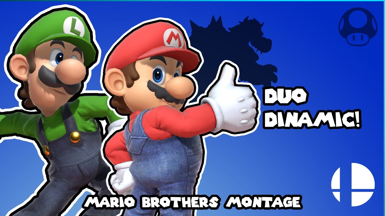 Duo Dinamic! | Mario Brothers Montage | Smash Ultimate - YouTube