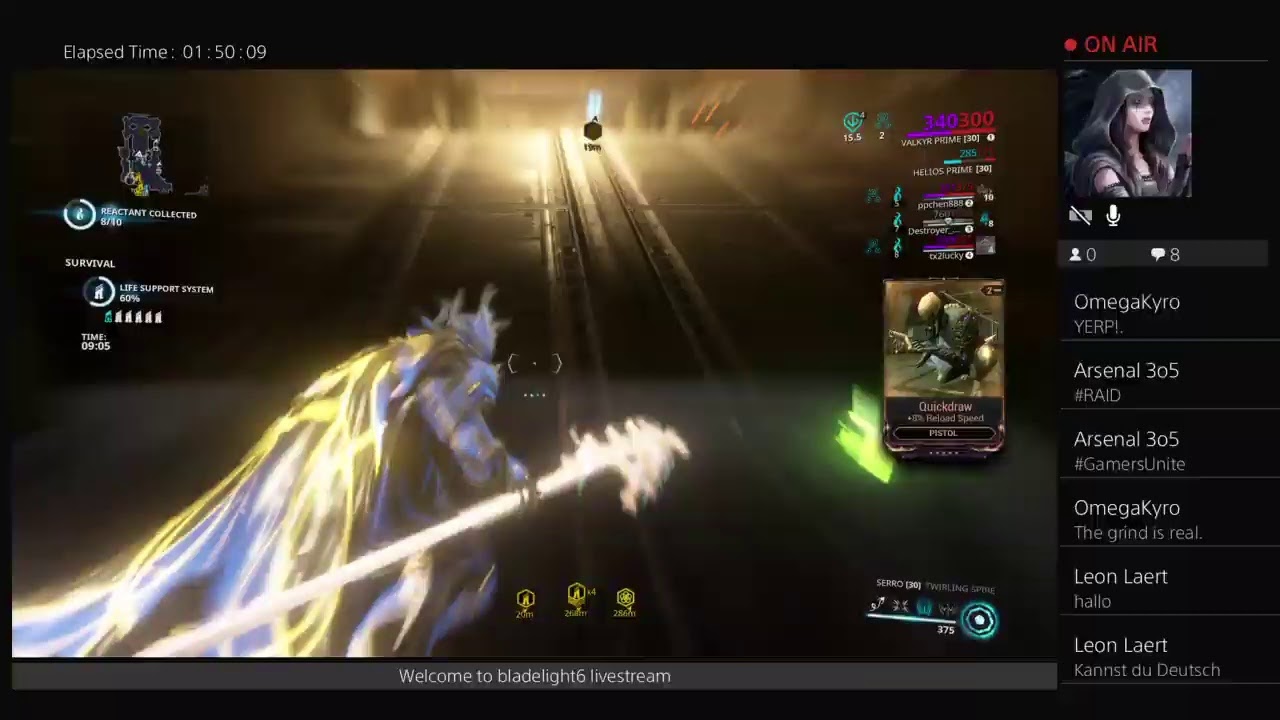 Streaming Warframe - YouTube