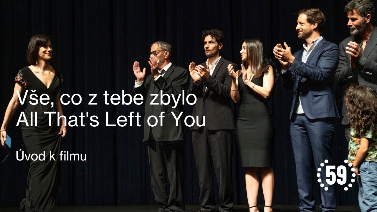 KVIFF 2025 – Úvod k filmu Vše, co z tebe zbylo | Introduction to the film All That's Left of You ...