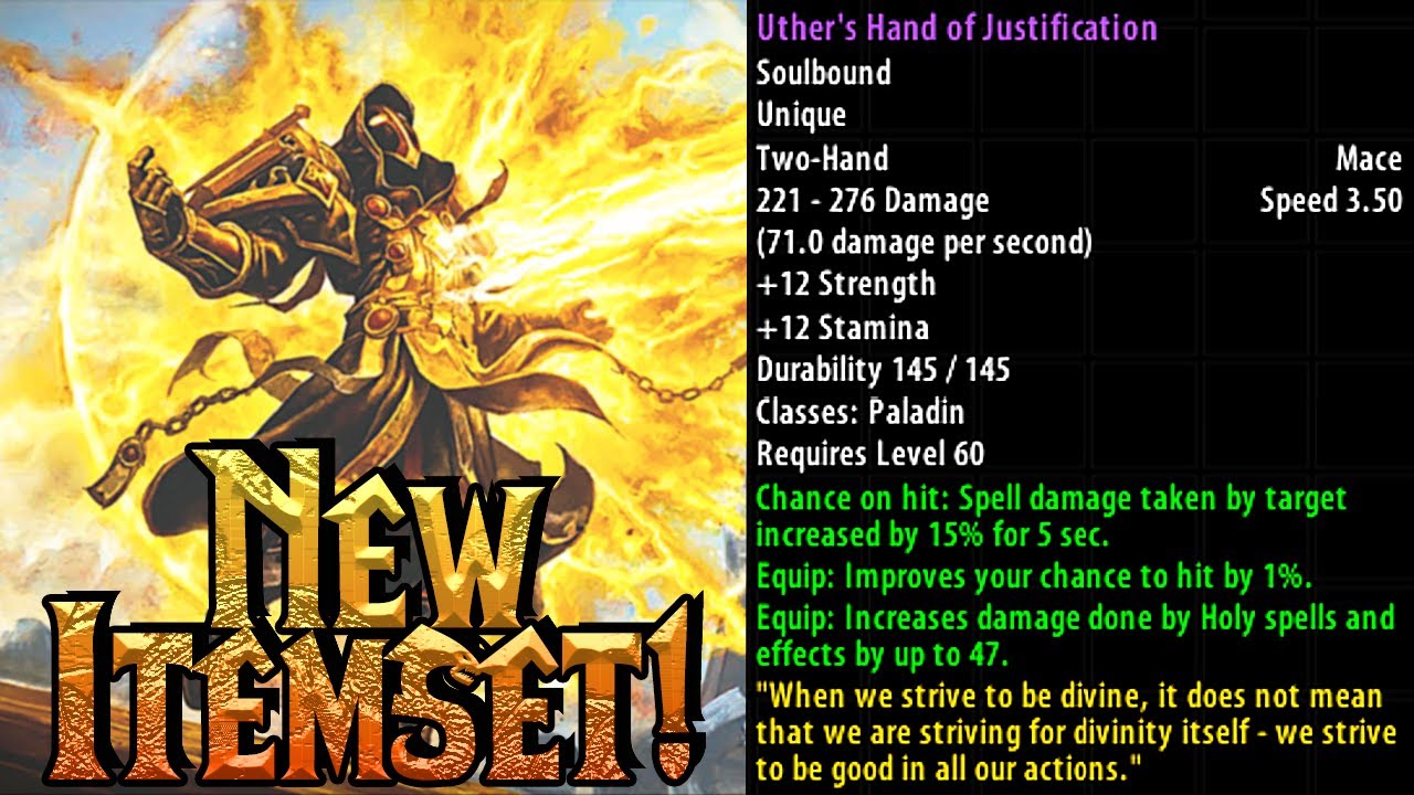 New Custom Retribution Paladin Set on Hateforge! 🔥 Hateforge WoW ...