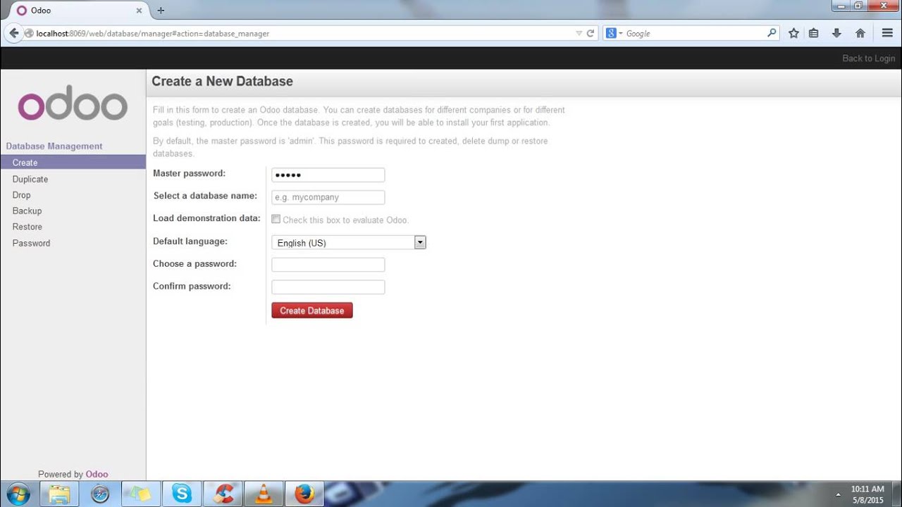 install odoo v8 - YouTube