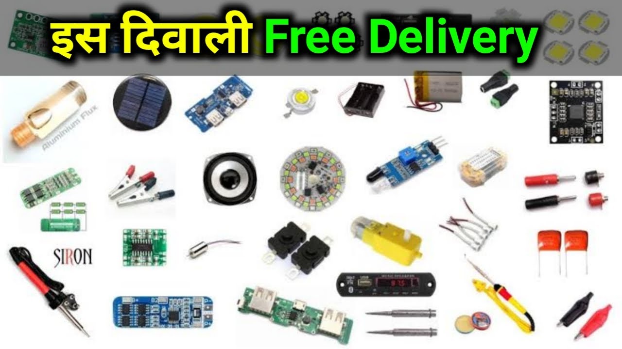 68 Types Useful Electronic Components With Cheap Price In Diwali Sale 🥳 - YouTube