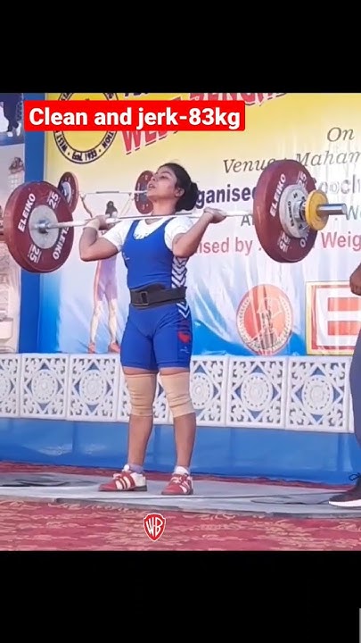 2023 WEST BENGAL WEIGHTLIFTING CHAMPIONSHIP COOCHBEHAR (55KG) C&J-83KG #shorts #weightlifting ...