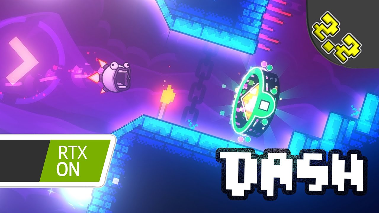 [RTX] Dash - RobTop [All Coins] | 60FPS - 4K Video - Clicks | Geometry ...