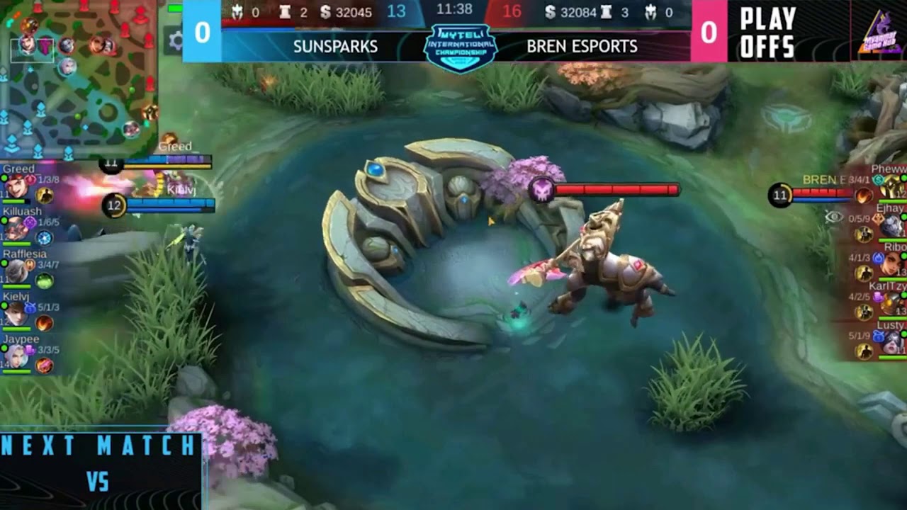Mytel Mobile Legend Bren vs Sunspark Turn around - YouTube