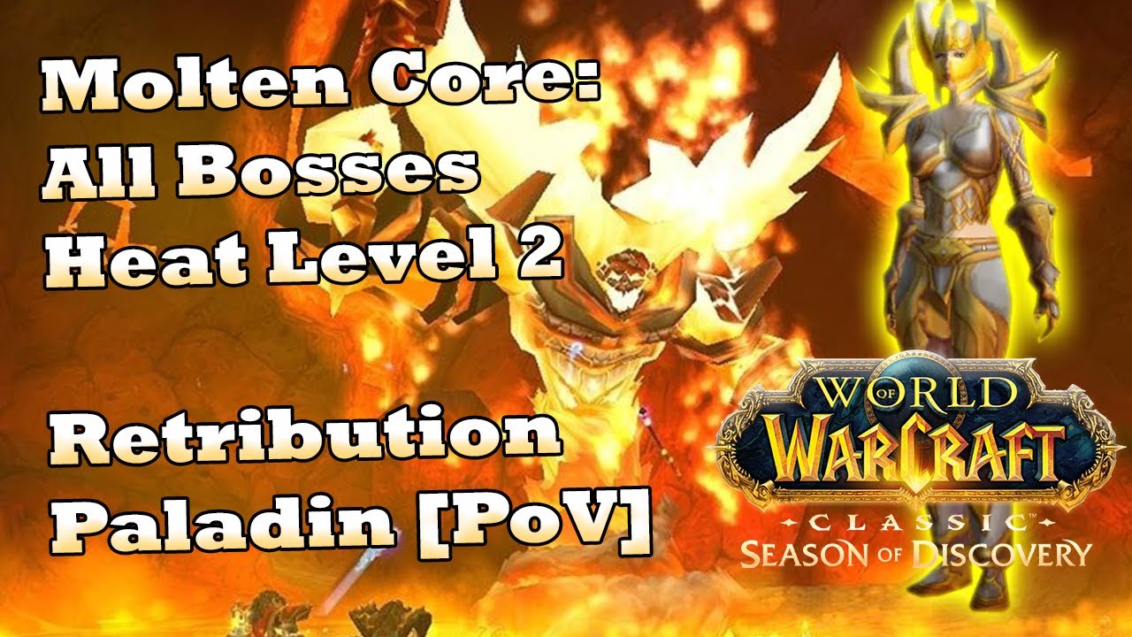 Molten Core Raid Bosses H2 - Ret Paladin PoV [WoW SoD Phase 4] - YouTube