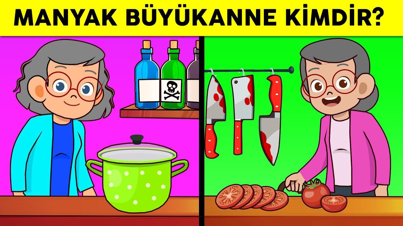 Beyin Hızınızı Test Edeceğiniz Birbirinden Çetrefilli Bulmaca Soruları ...