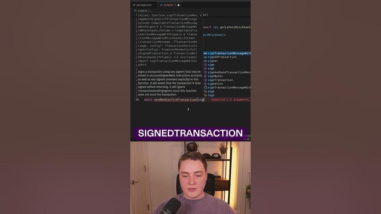 How to send Solana transactions with JavaScript - YouTube