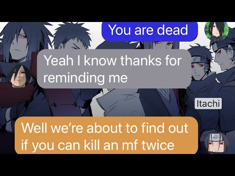 Naruto texting story (Uchiha group chat part 10) - YouTube