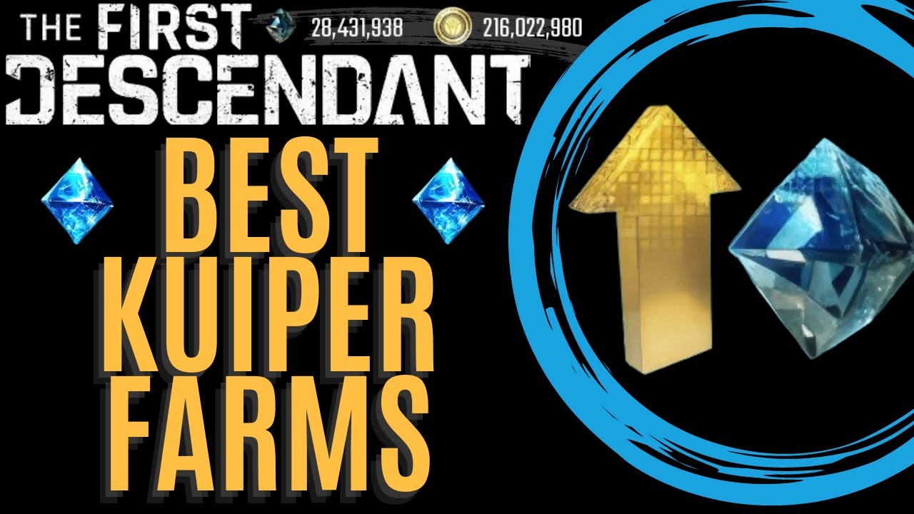 BEST KUIPER SHARD FARMS– HOW TO FARM KUIPER- The First Descendant - YouTube